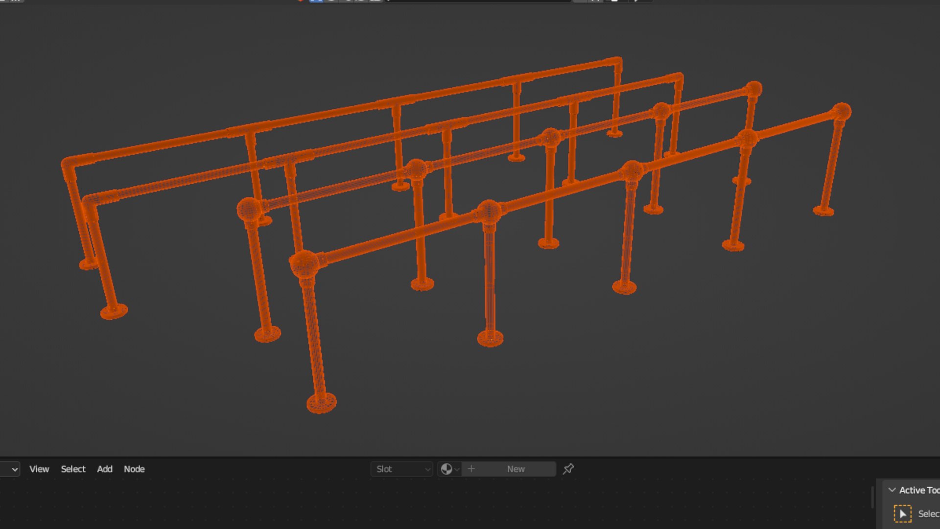 3D Railings Model - TurboSquid 2138003
