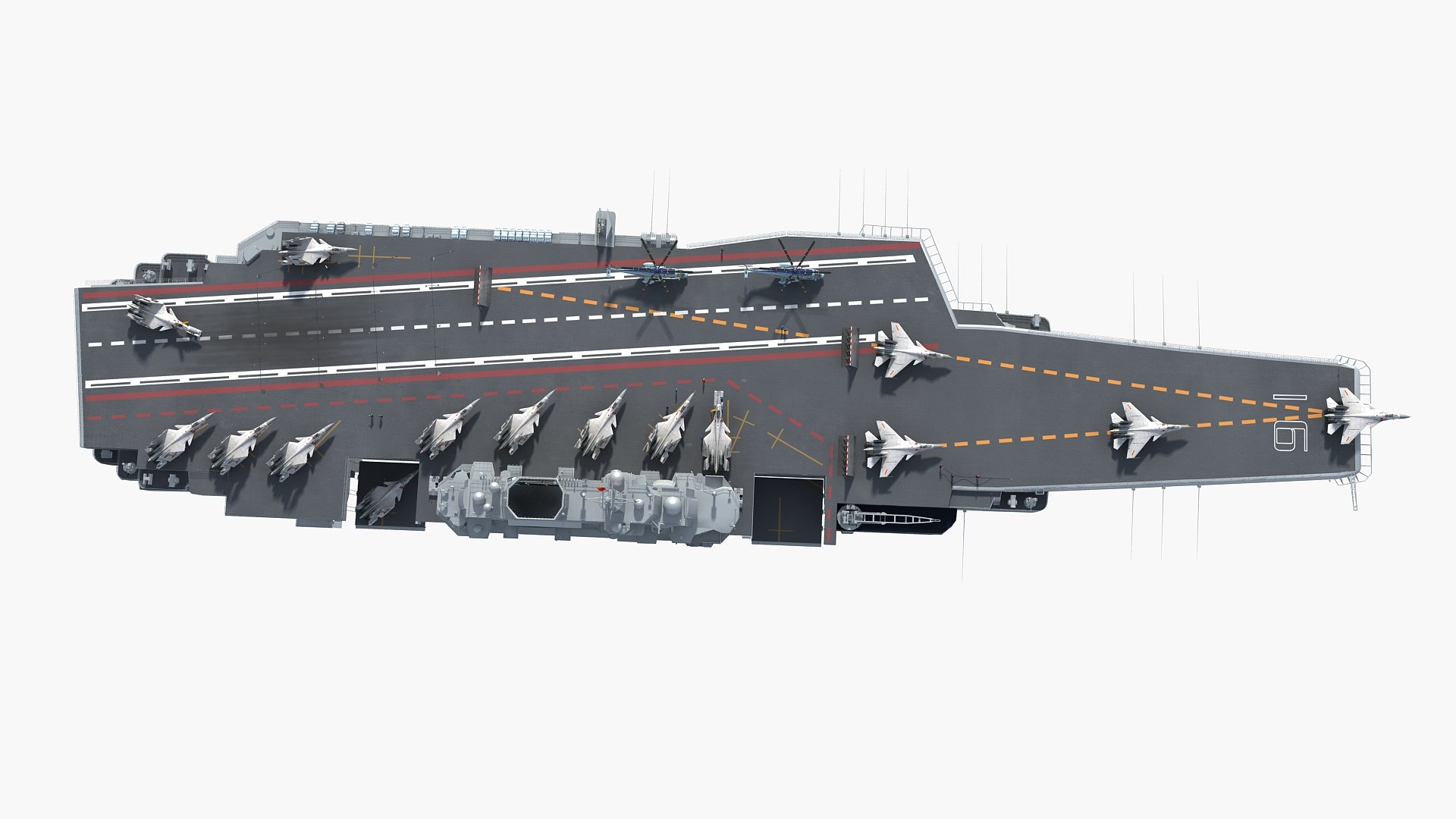 3D liaoning cv16 model - TurboSquid 1639214