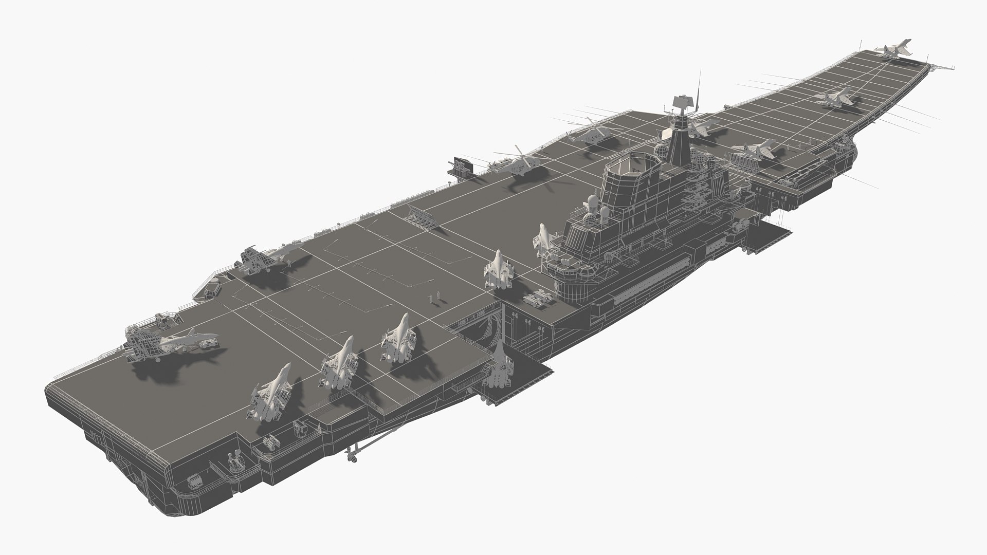 3D liaoning cv16 model - TurboSquid 1639214