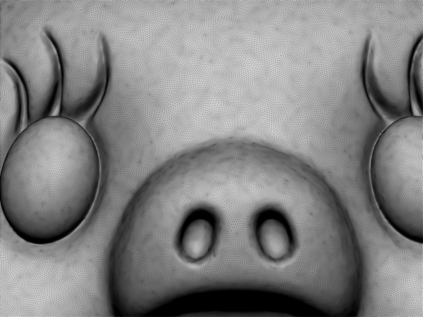 Pig cute 3D model - TurboSquid 2178303
