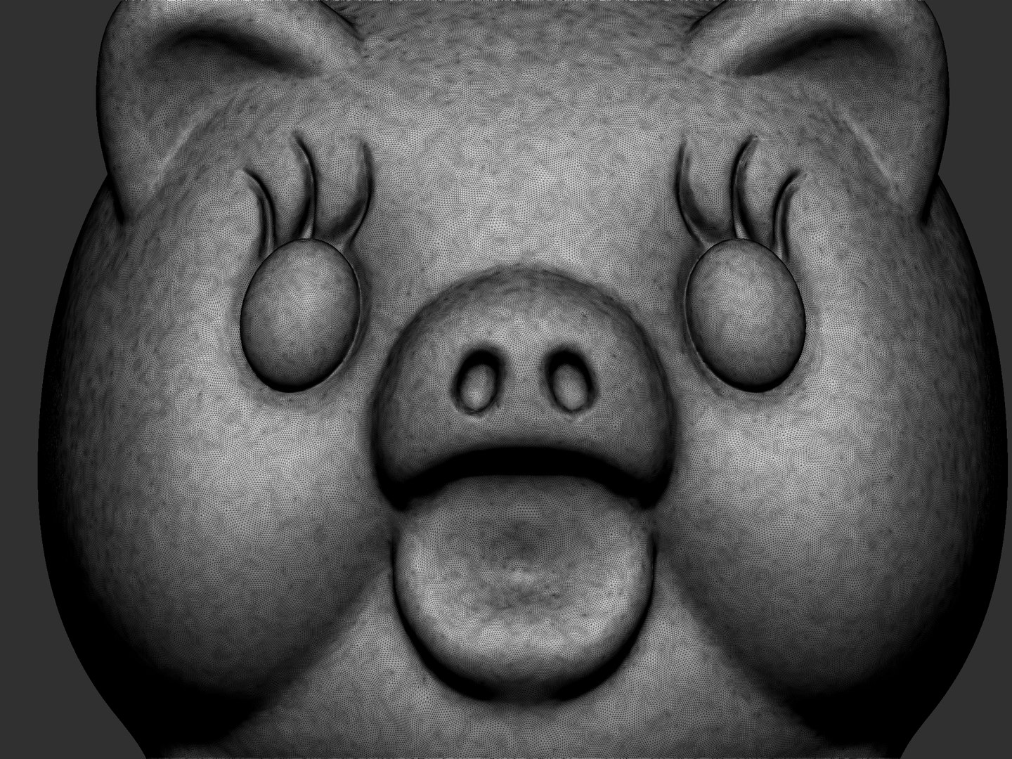 Pig cute 3D model - TurboSquid 2178303