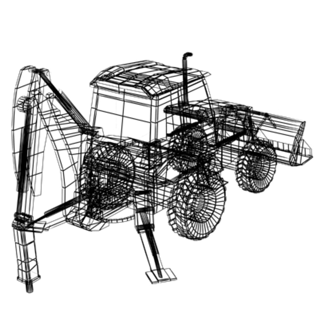 Hoe Loader 3d Max