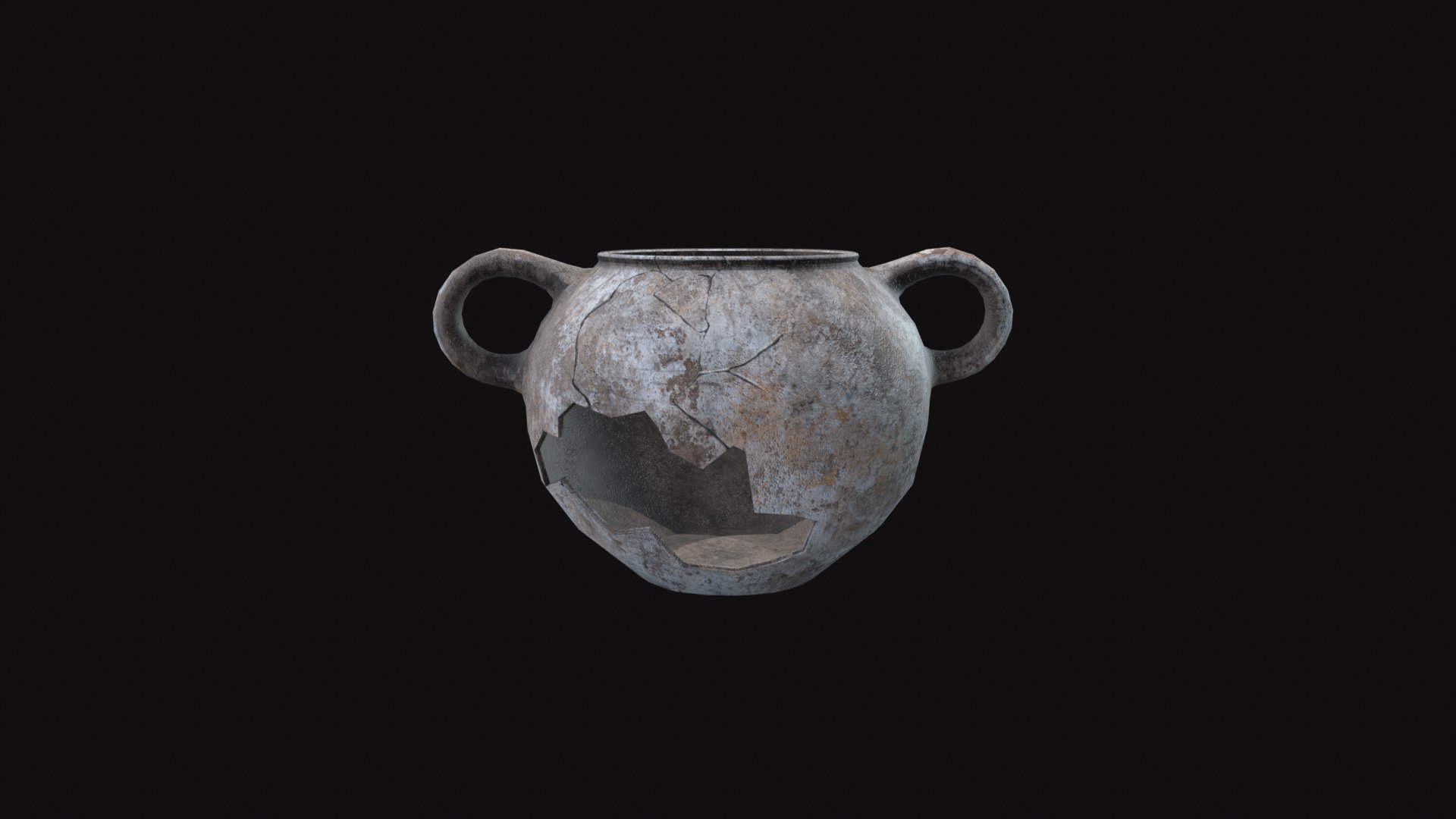 3D Medieval Broken Pot V1 - TurboSquid 2322155