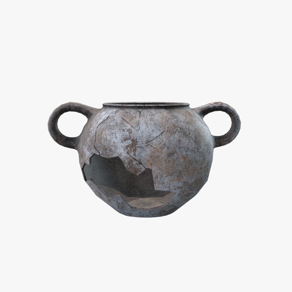 modelo 3d Olla rota medieval V1 - TurboSquid 2322155