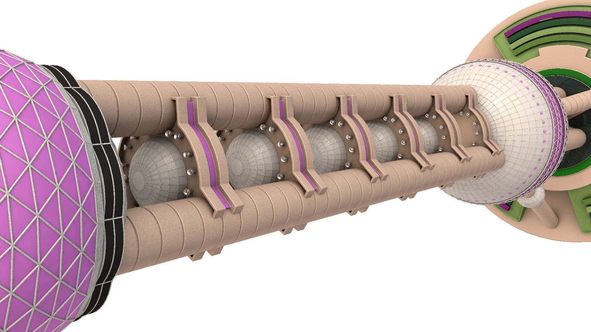 Pearl Tower 3D Model - TurboSquid 1838839