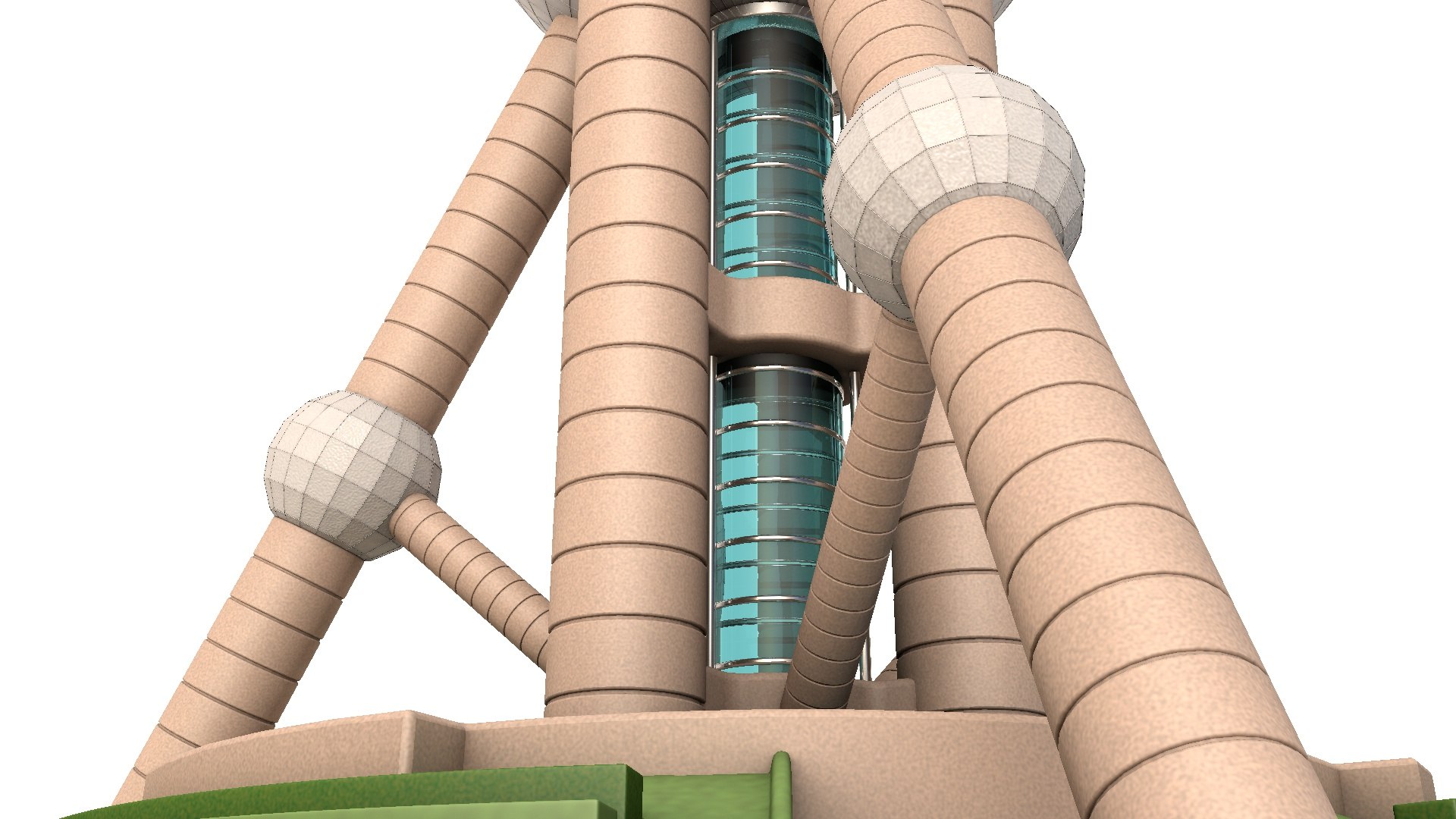 Pearl Tower 3D Model - TurboSquid 1838839