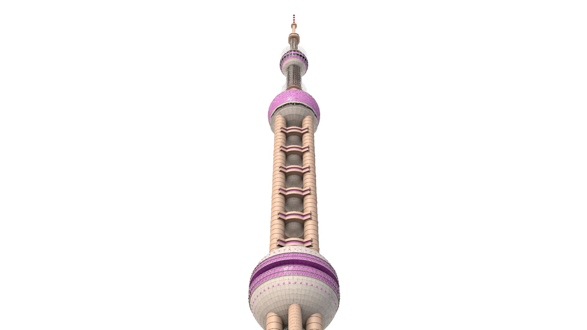 Pearl Tower 3D Model - TurboSquid 1838839