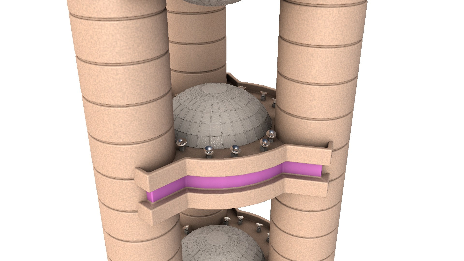 Pearl Tower 3D Model - TurboSquid 1838839