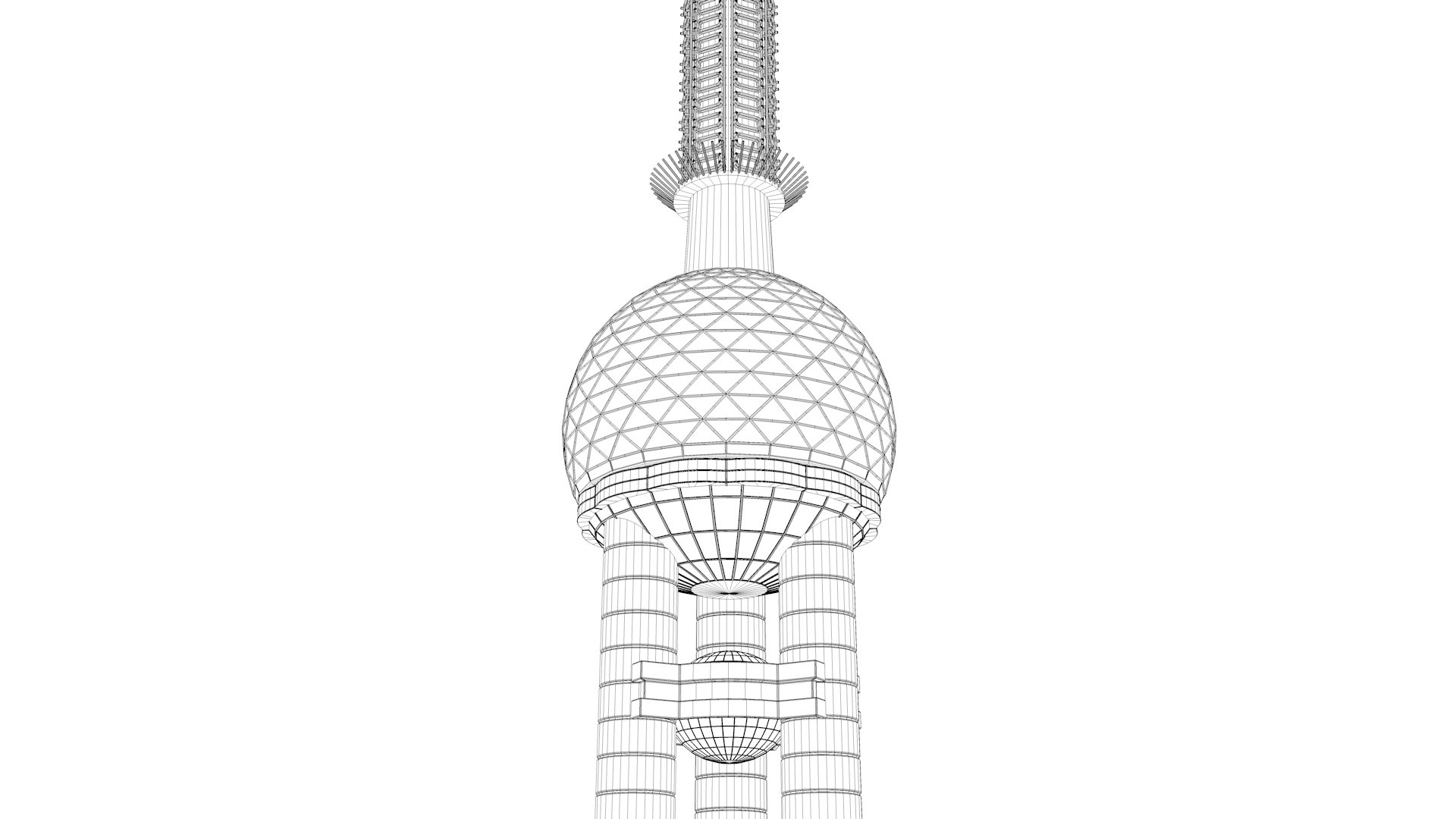 Pearl Tower 3D Model - TurboSquid 1838839