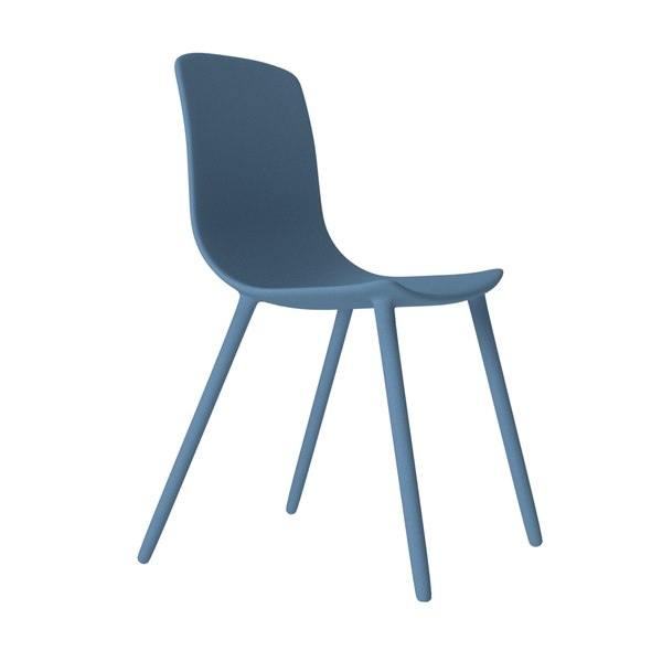 3D navy granite chair model - TurboSquid 1655707