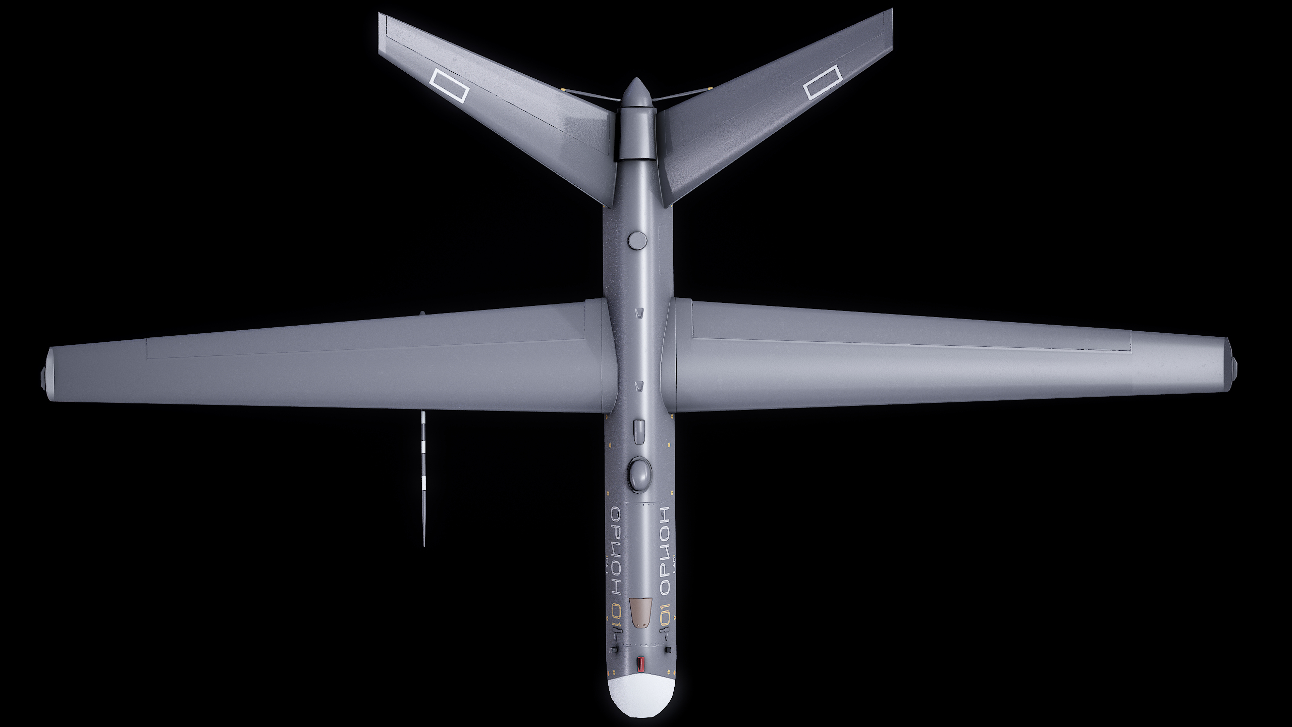 3D UAV Orion E PBR model - TurboSquid 1811490