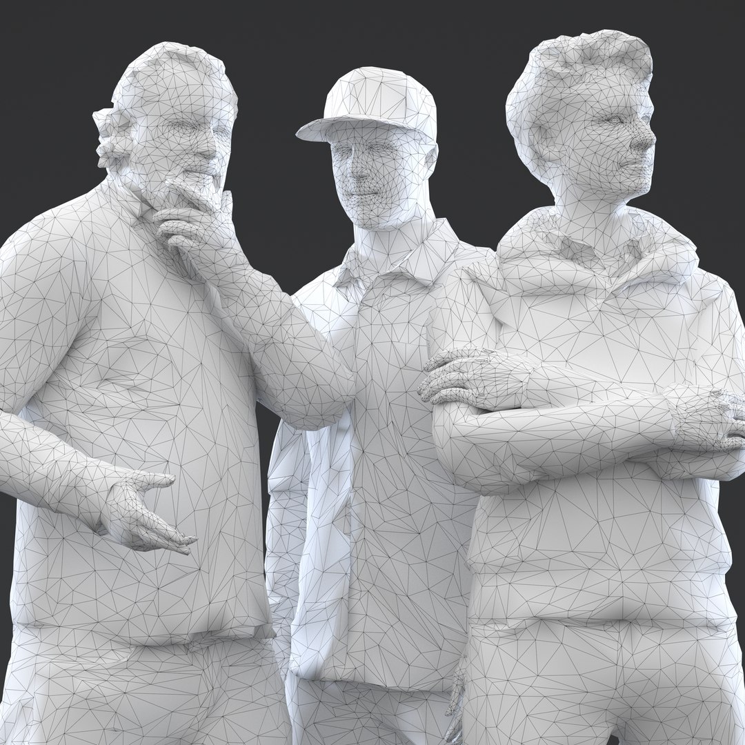 3D Rigged Photorealistic Rendering Model - TurboSquid 1413846