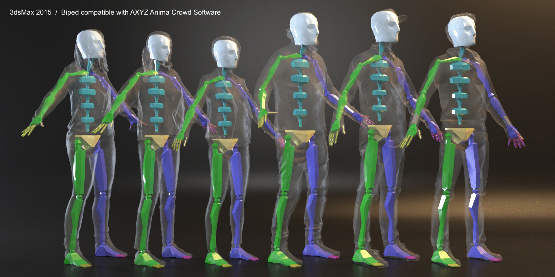 3D rigged photorealistic rendering model - TurboSquid 1413846