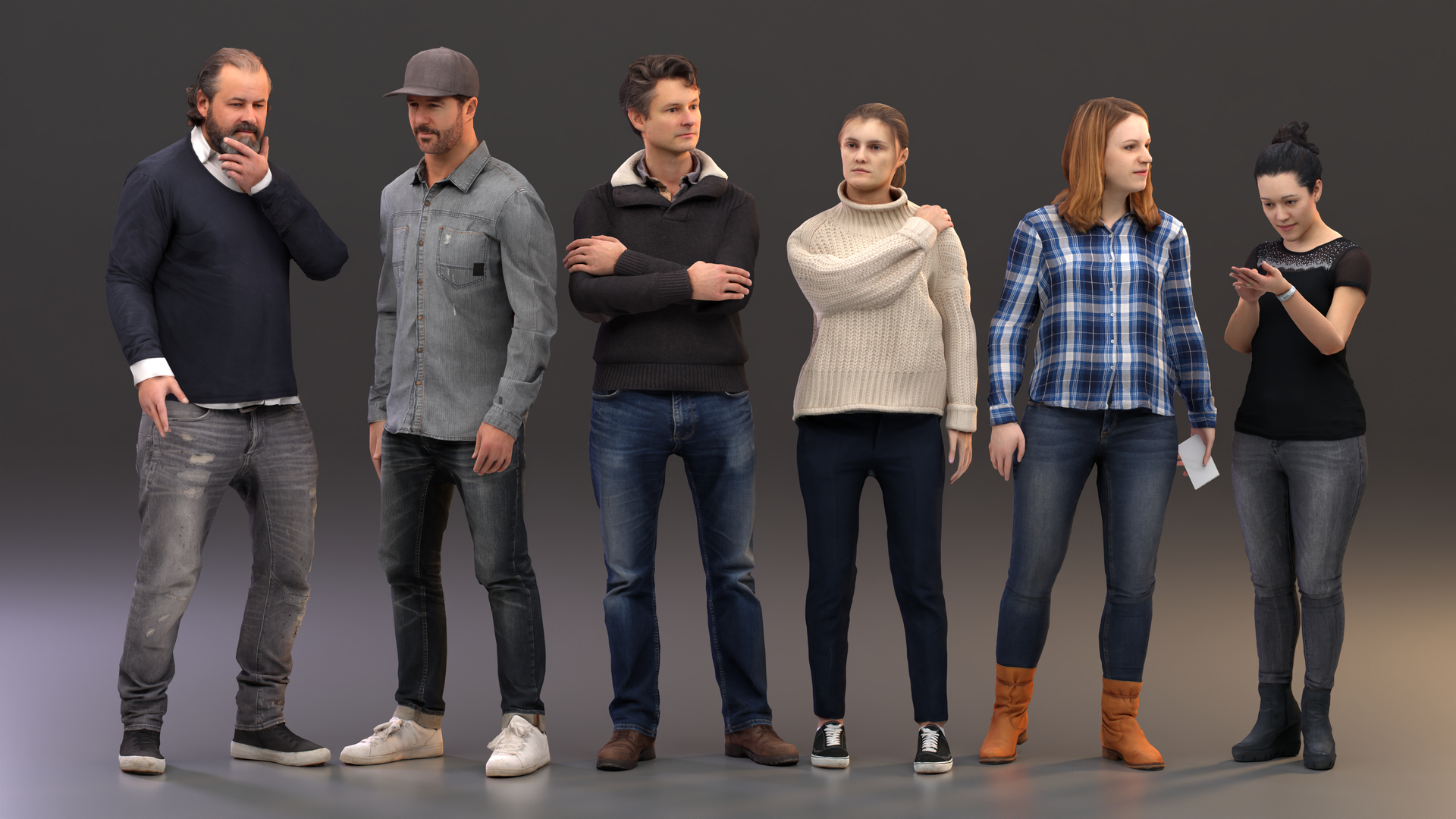 3D rigged photorealistic rendering model - TurboSquid 1413846