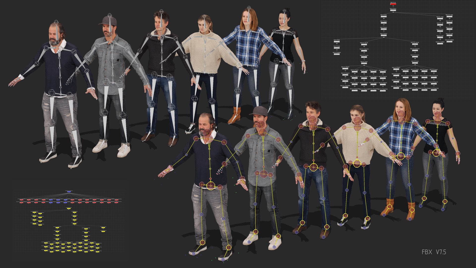 3D Rigged Photorealistic Rendering Model - TurboSquid 1413846