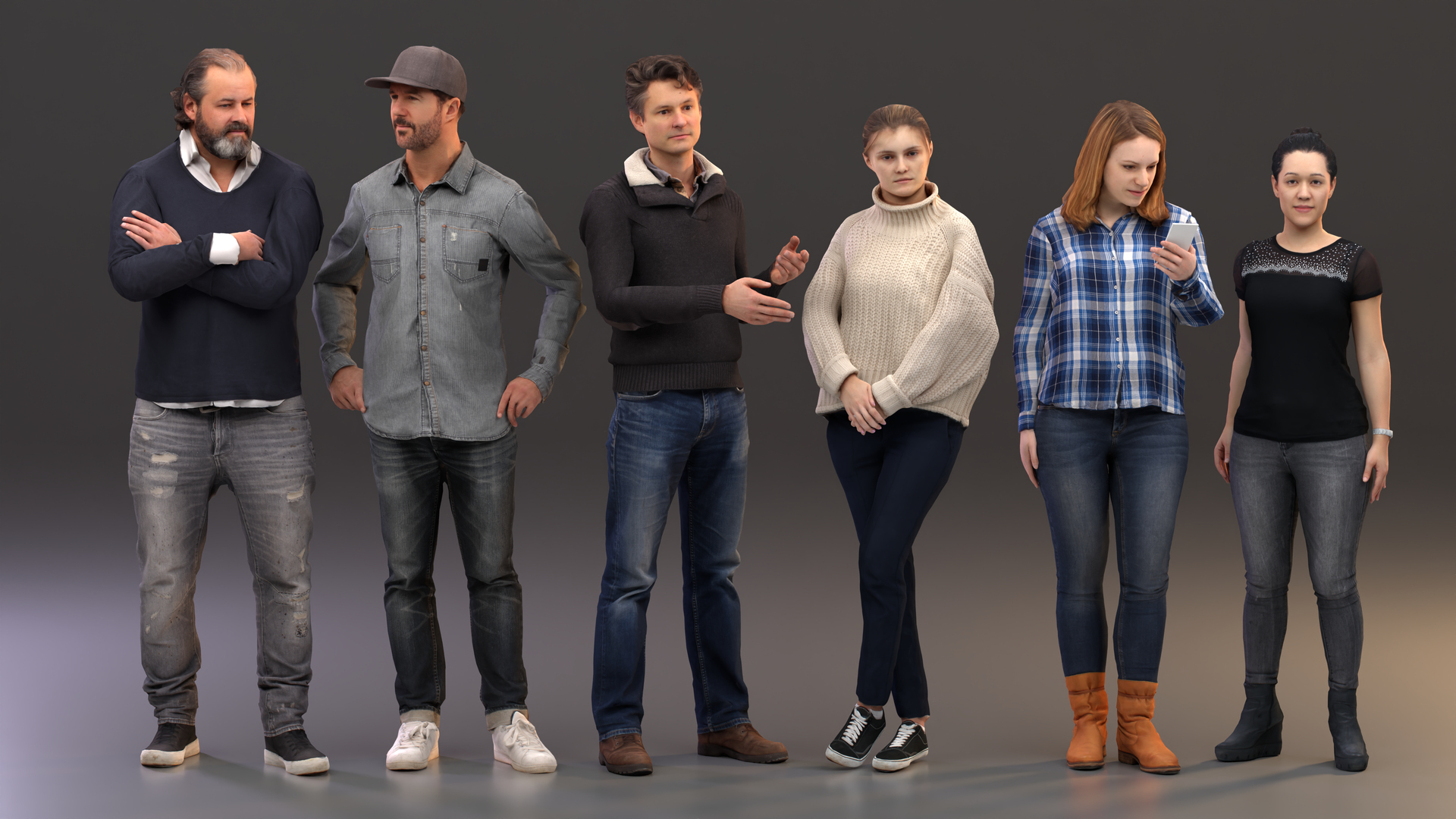 3D rigged photorealistic rendering model - TurboSquid 1413846