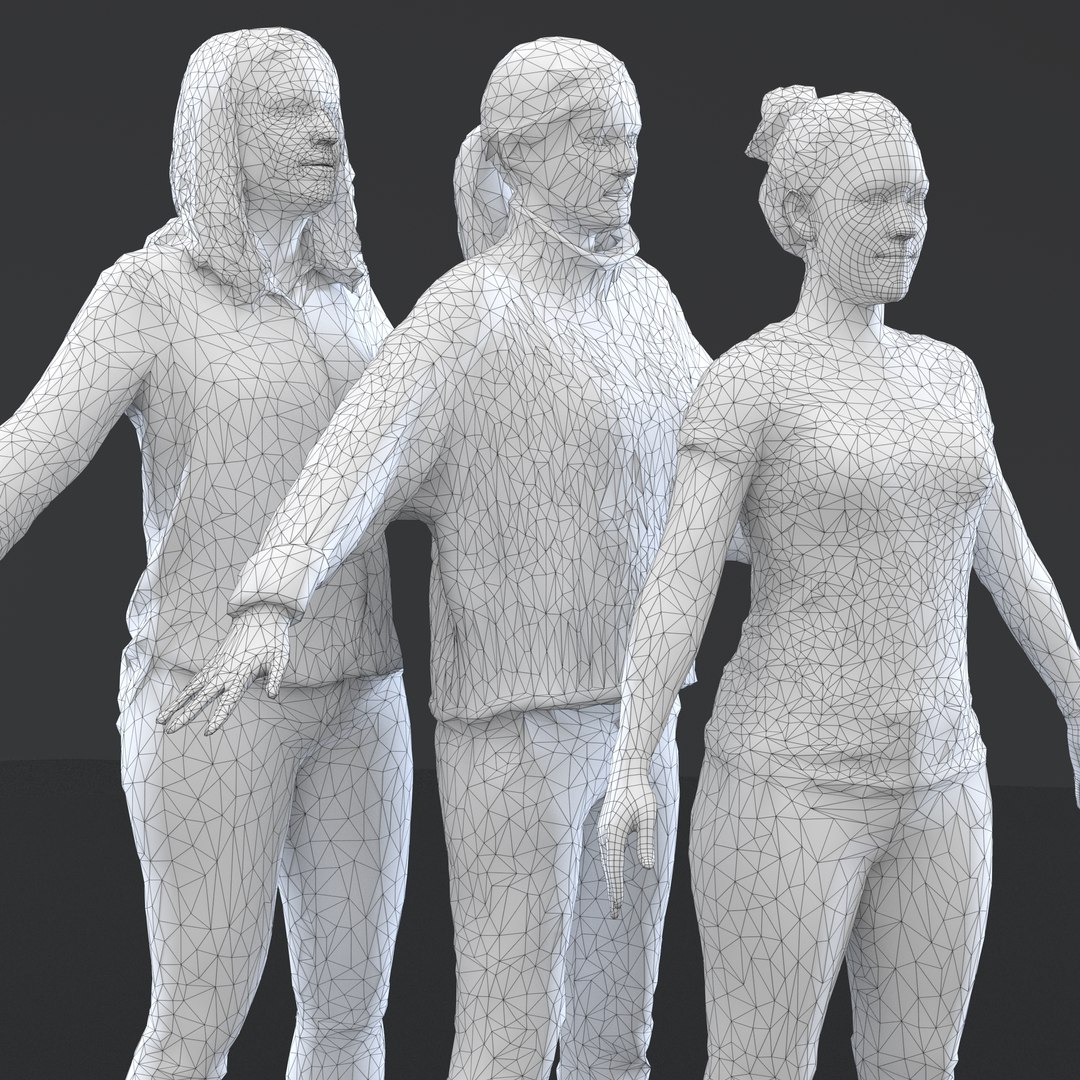 3D Rigged Photorealistic Rendering Model - TurboSquid 1413846