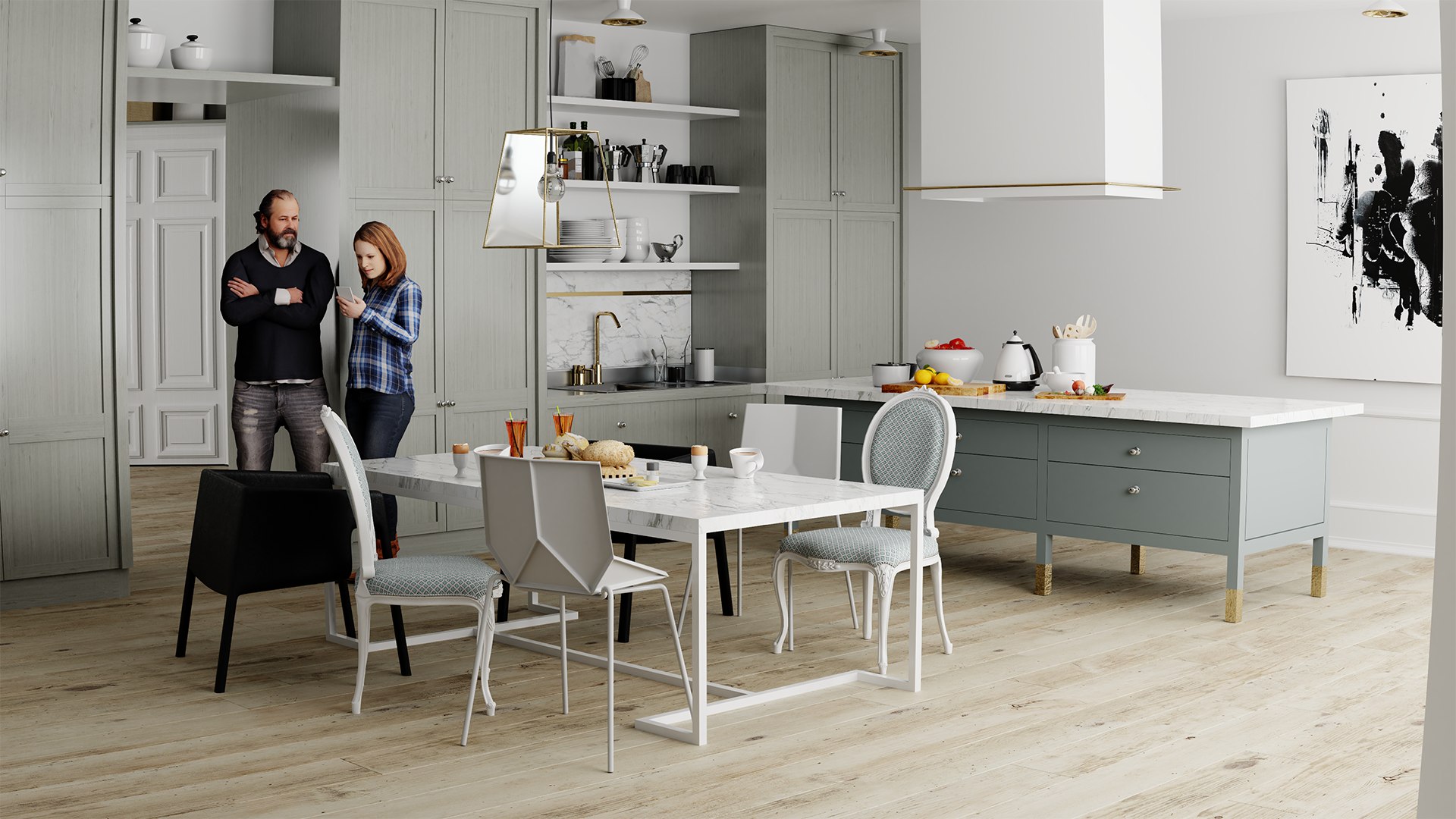 3D Rigged Photorealistic Rendering Model - TurboSquid 1413846