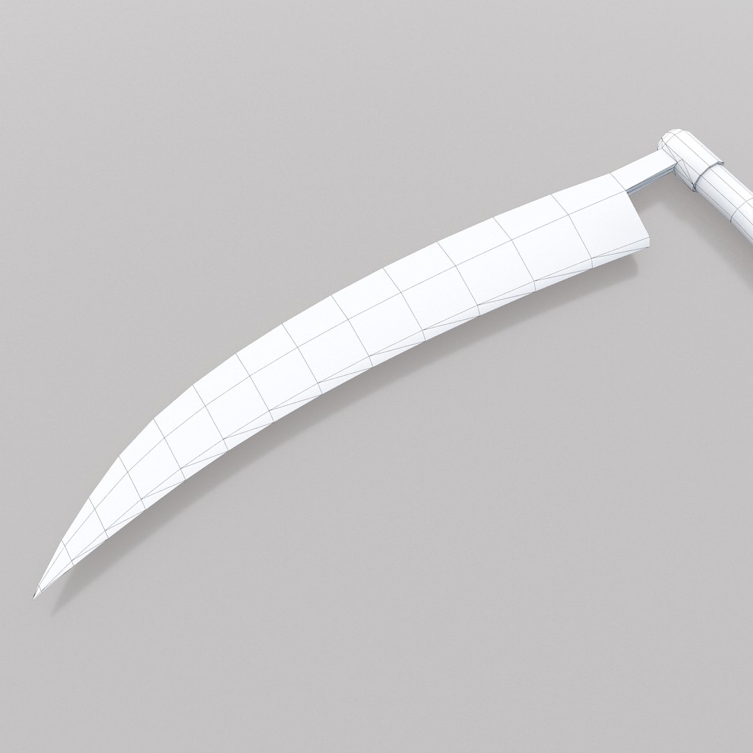 3D Pack of 6 Medieval Farm Scythe and Sickles model - TurboSquid 1725093