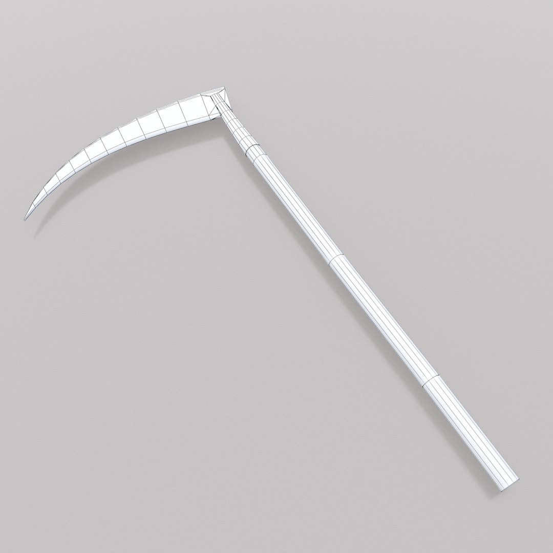 3D Pack of 6 Medieval Farm Scythe and Sickles model - TurboSquid 1725093