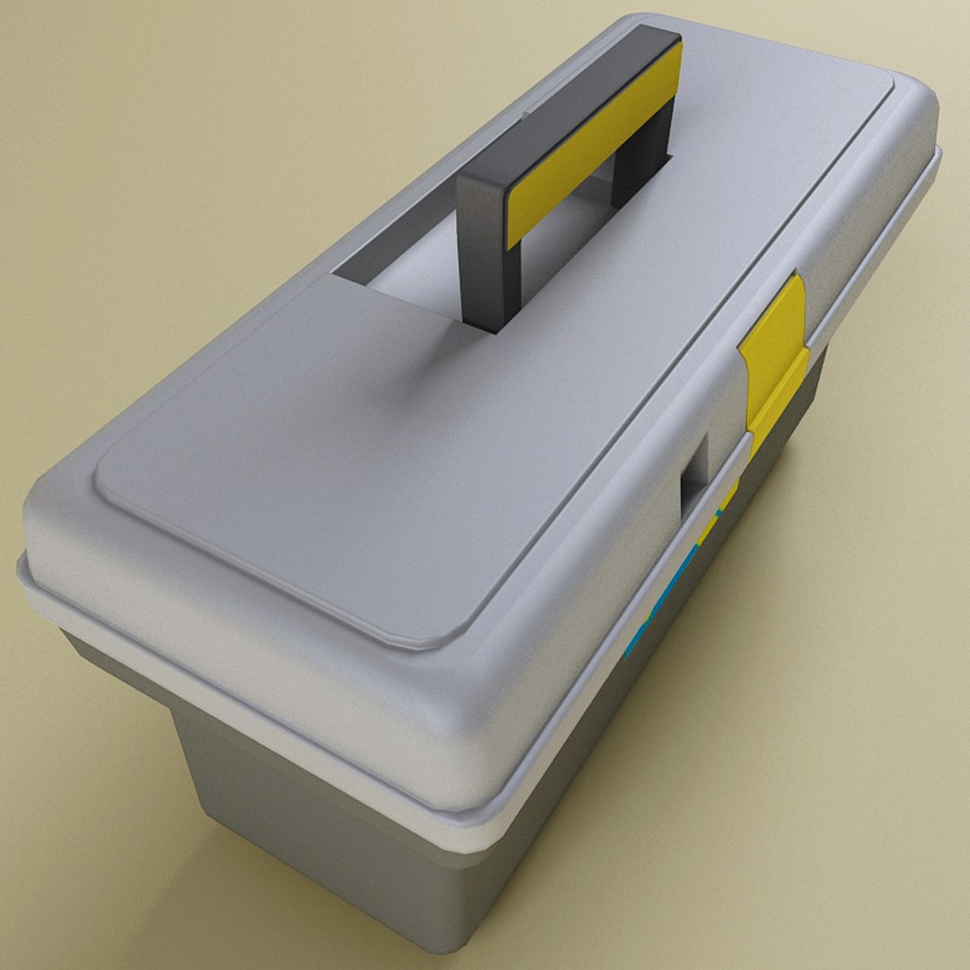 Toolbox Modelled 3d 3ds