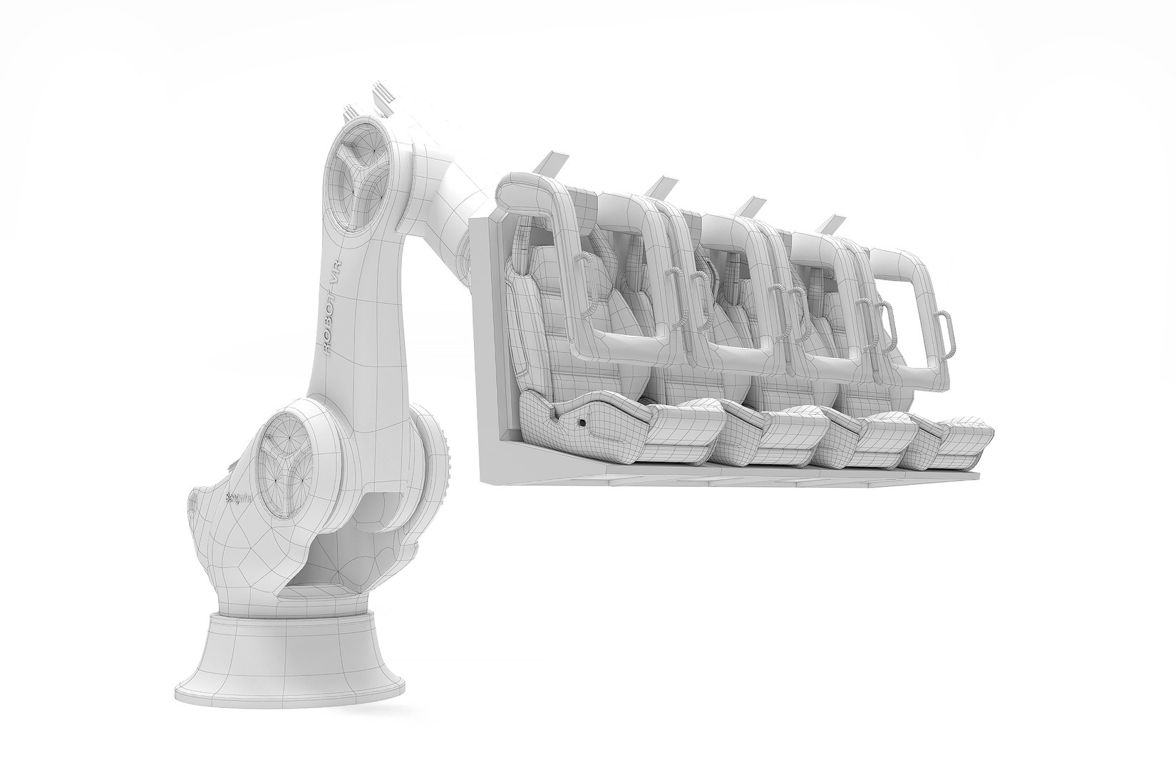 VR ROBOT 3D - TurboSquid 2205616