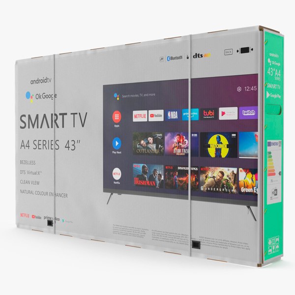 골판지 배송 상자 TV 43인치 3D 모델 - TurboSquid 2125137
