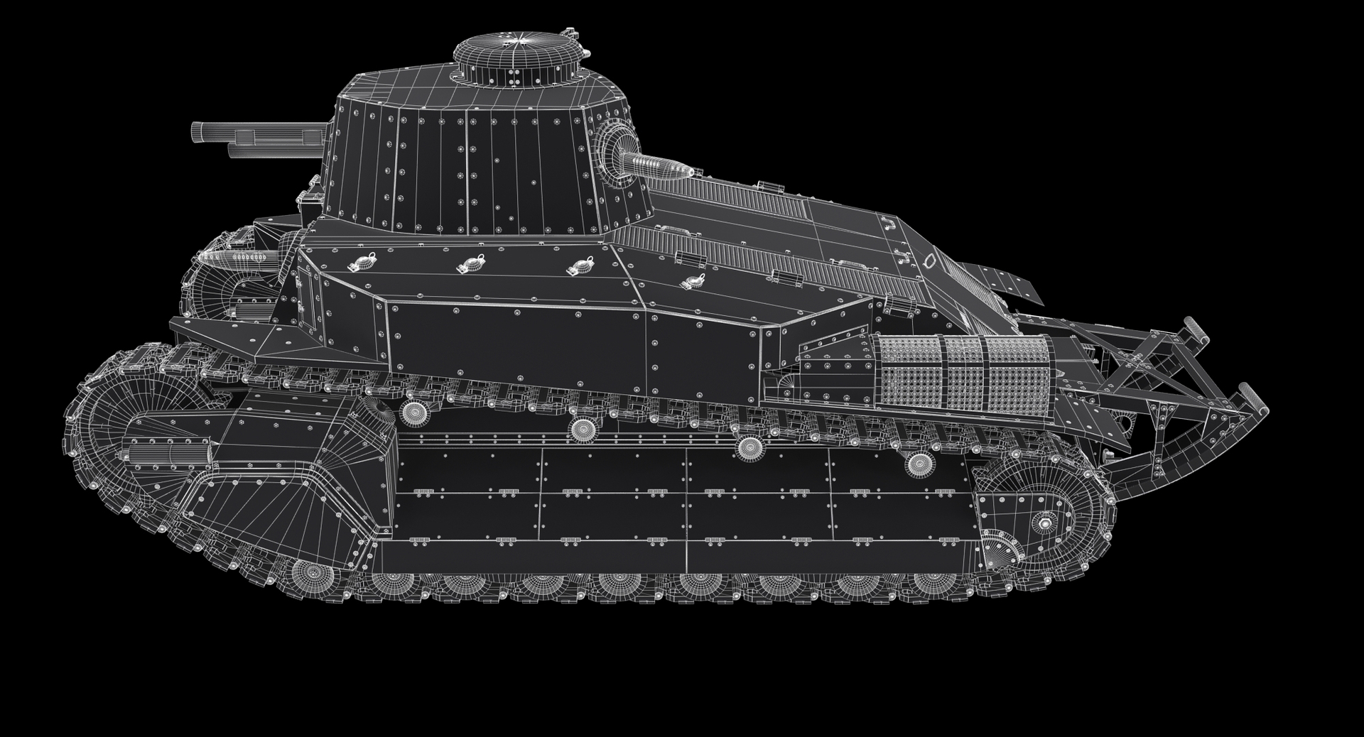 3D Type 89 I-go Model - TurboSquid 1342100