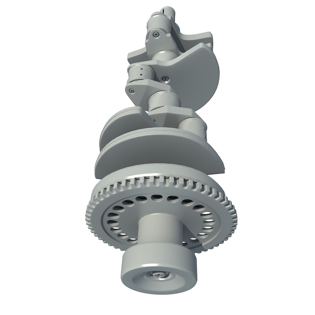 3d Model Crank Shaft Crankshaft