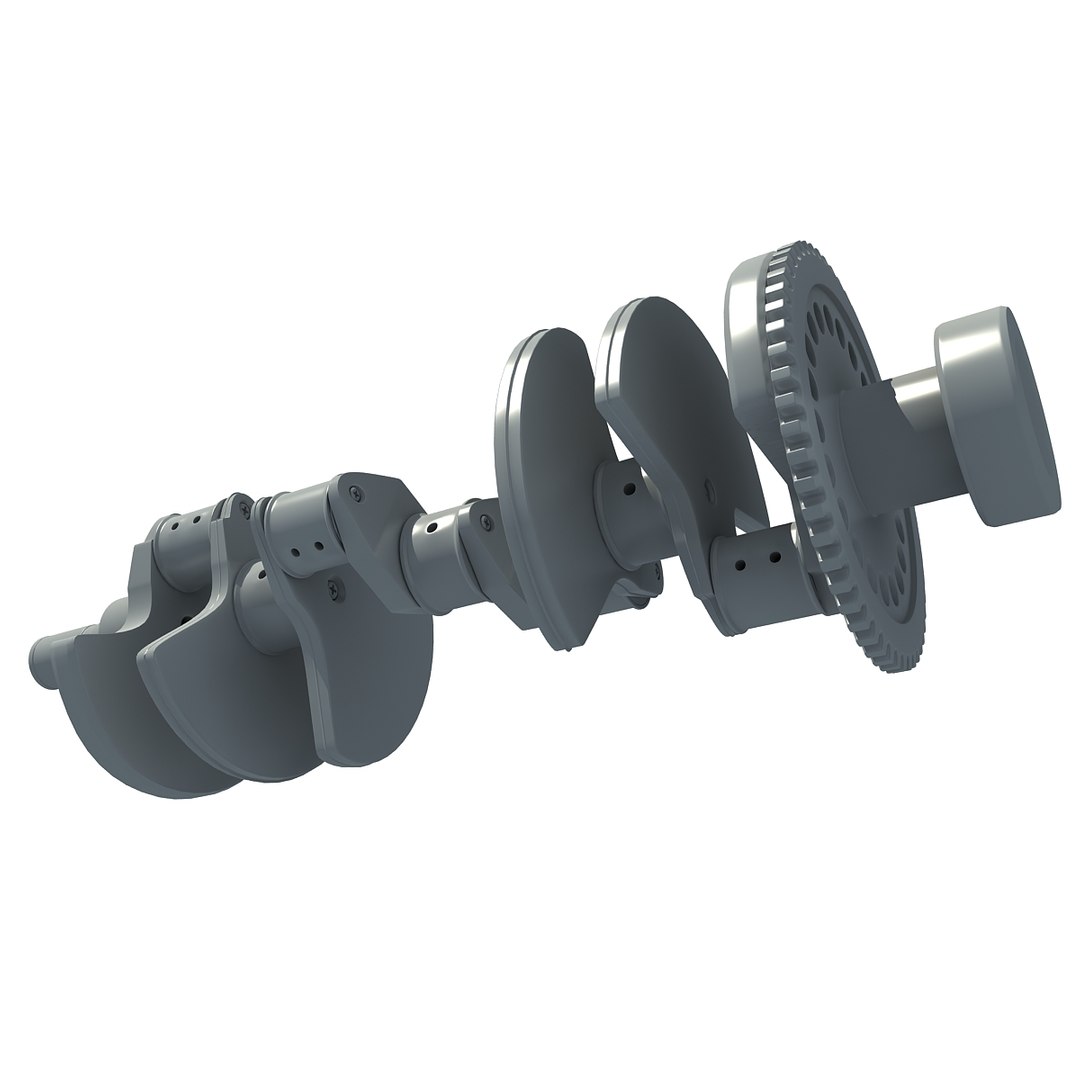 3d Model Crank Shaft Crankshaft