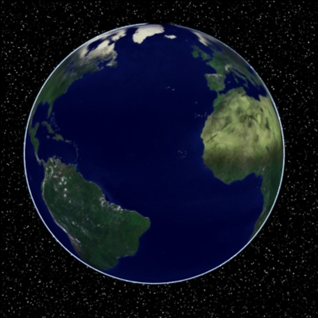 Earth Core 3d Model
