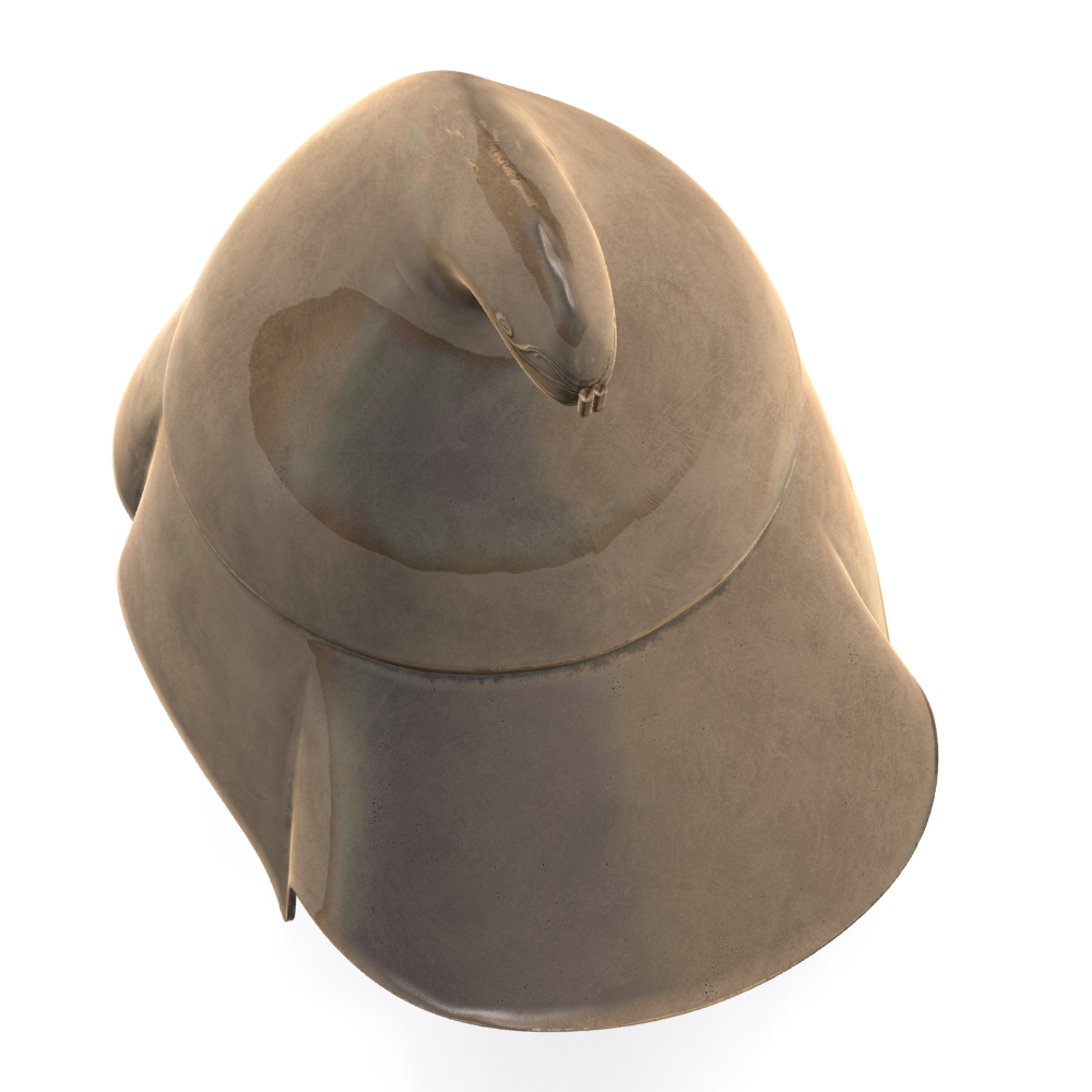 Phyrgian-boeotian helmet model - TurboSquid 1203425