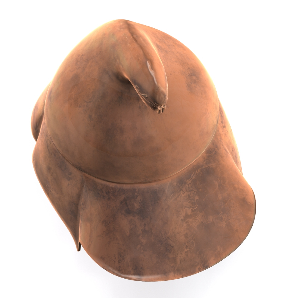 Phyrgian-boeotian helmet model - TurboSquid 1203425