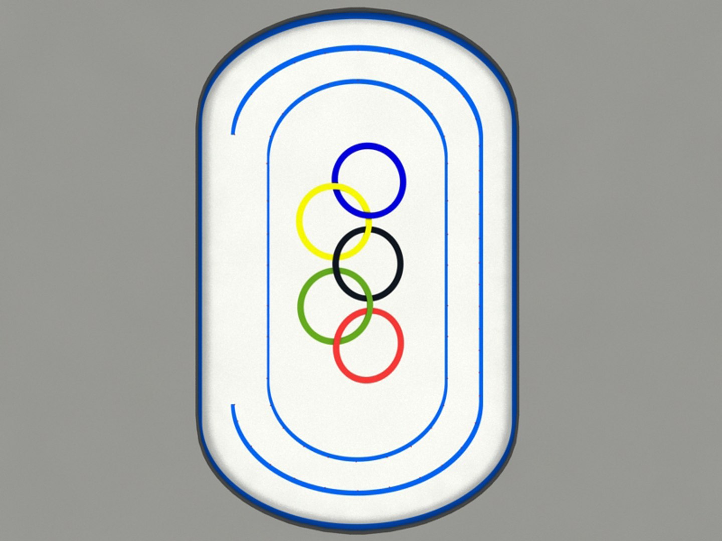 Short Long Track 3d Model