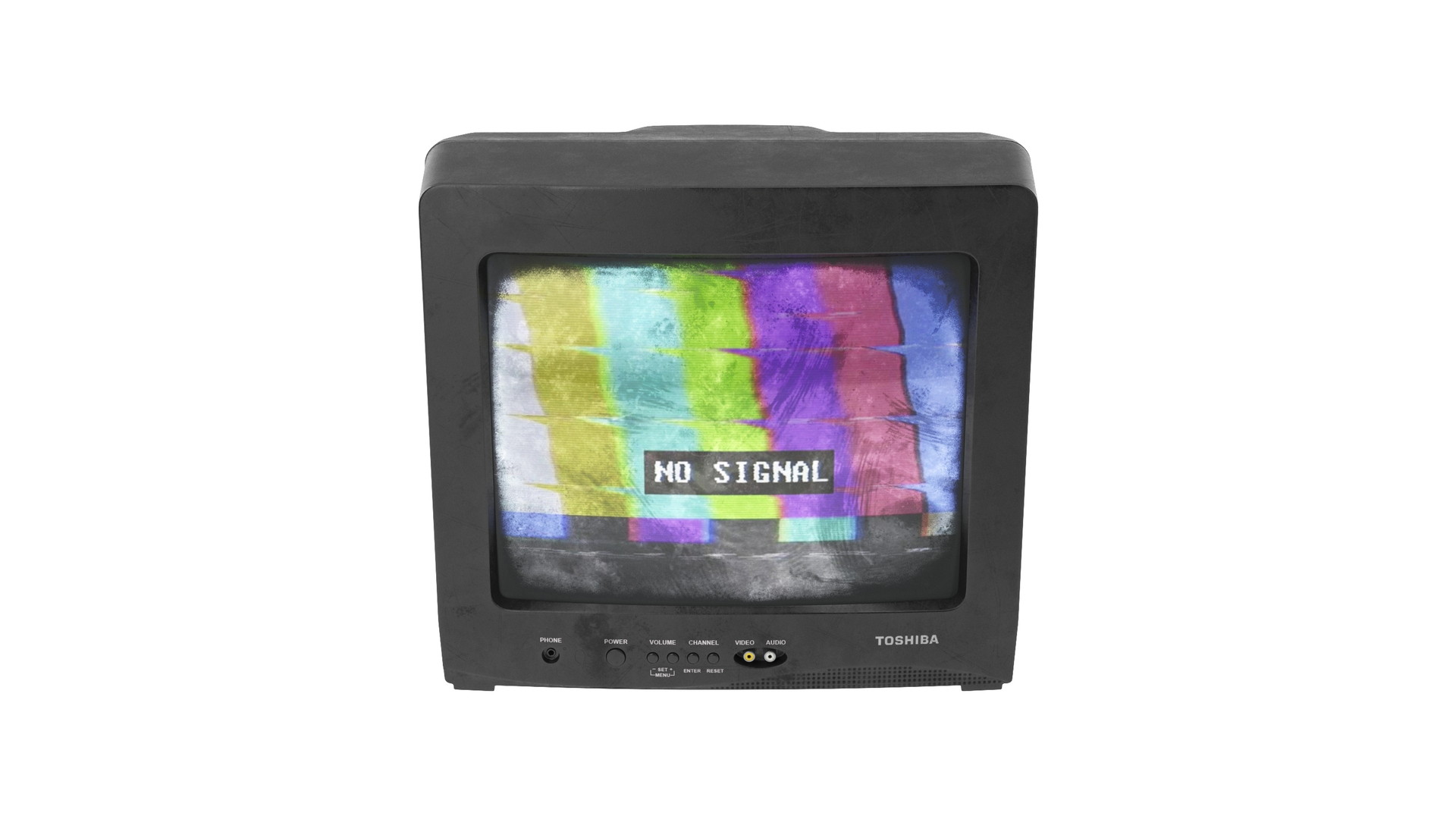 Retro CRT TV 3D Model - TurboSquid 2387224