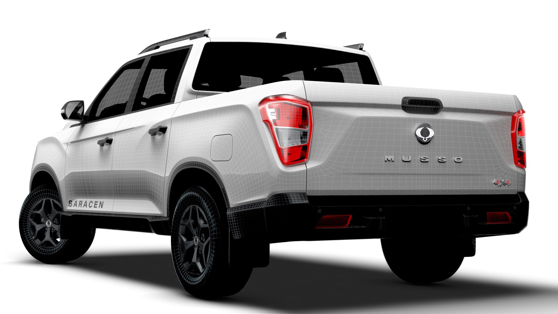 KGM Musso 2025 3D Model - TurboSquid 2295058