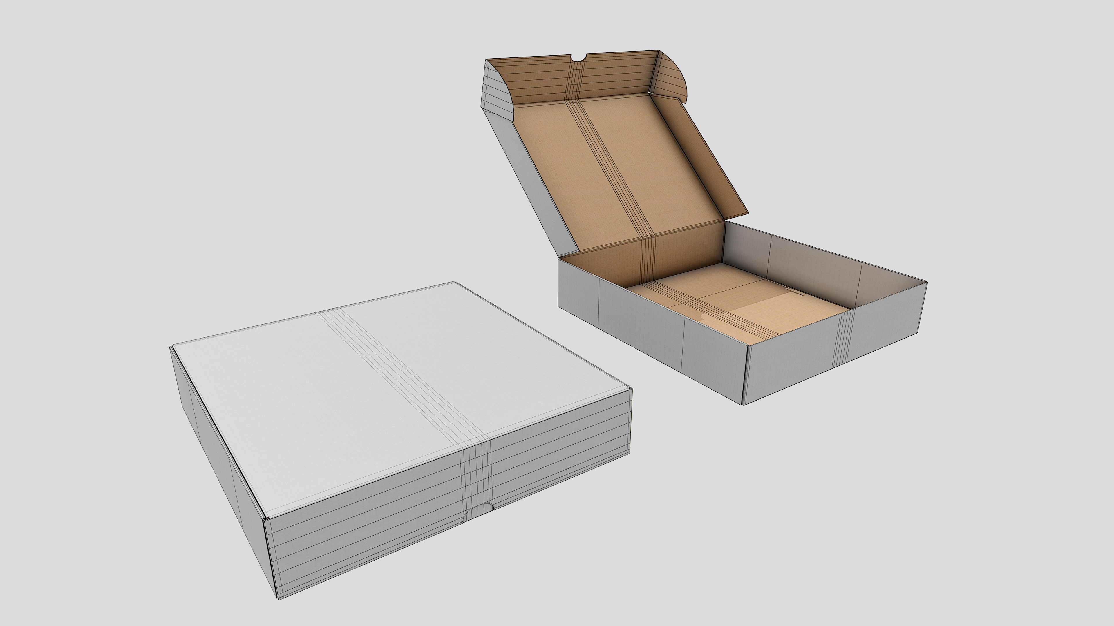 Cardboard Box 9 with Pbr 4K 8K 3D model - TurboSquid 1719984