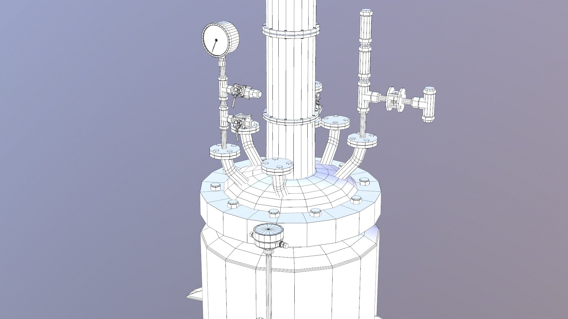 Reactor Vessel 3D Model - TurboSquid 2291719