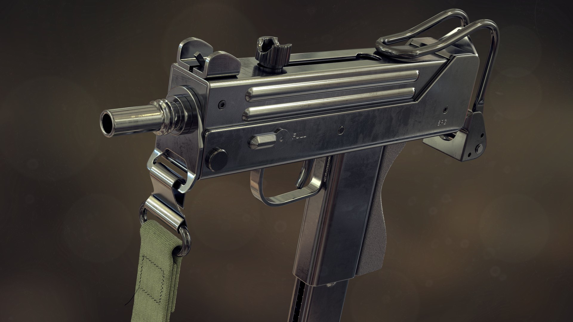 Mac 11 Mac-11 3d Model