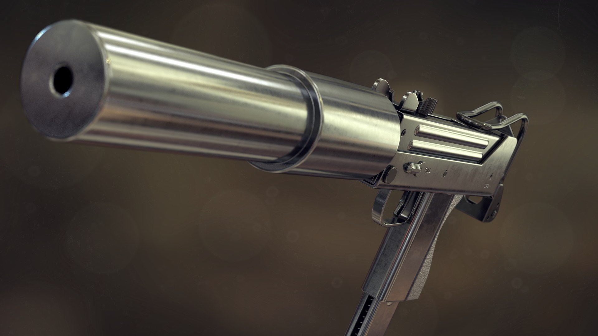 Mac 11 Mac-11 3d Model