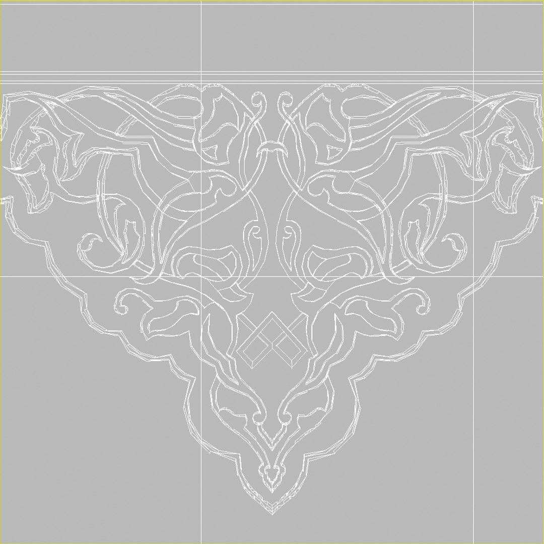 Free Pattern Architecture 3d Model