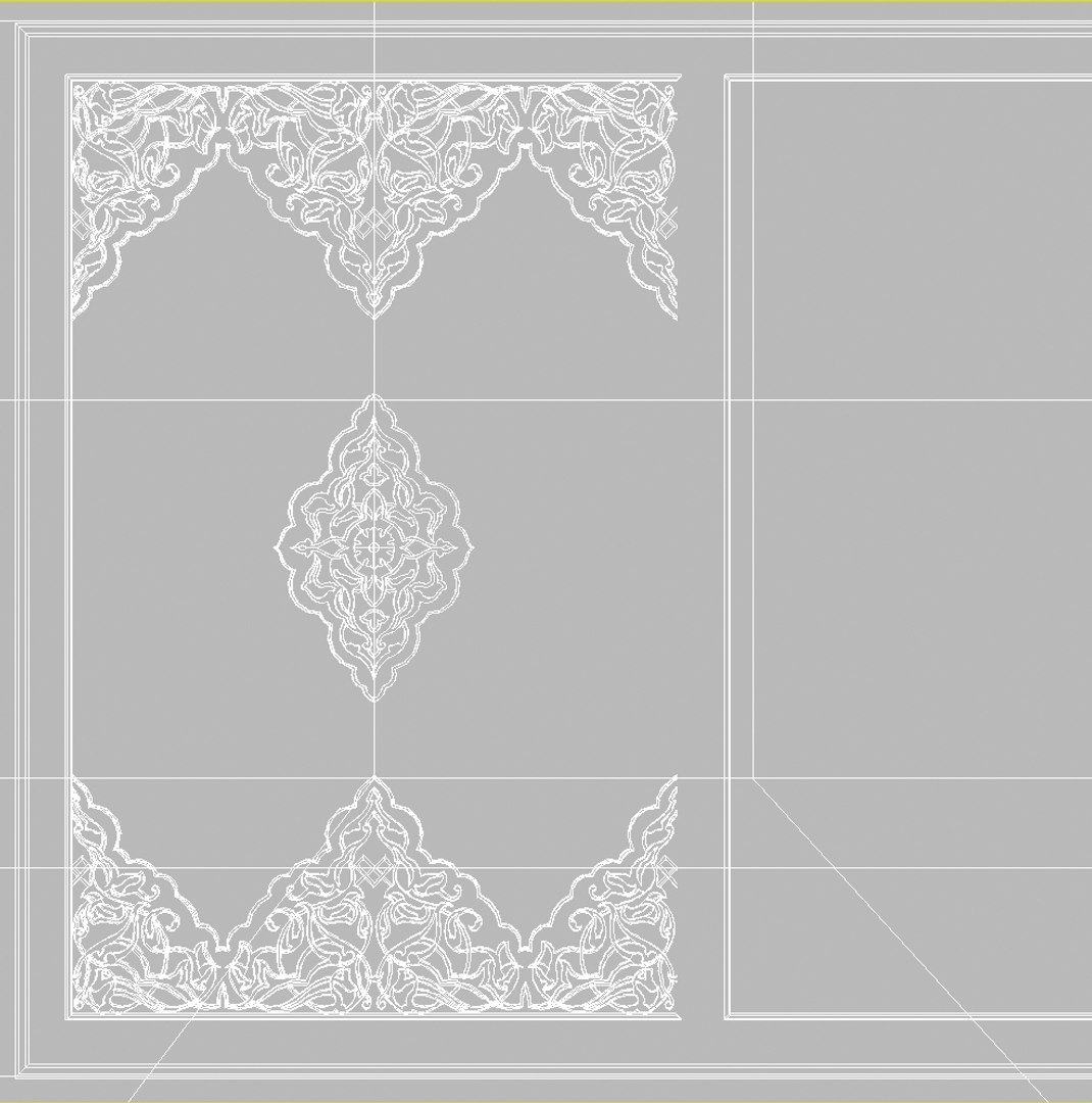 Free Pattern Architecture 3d Model