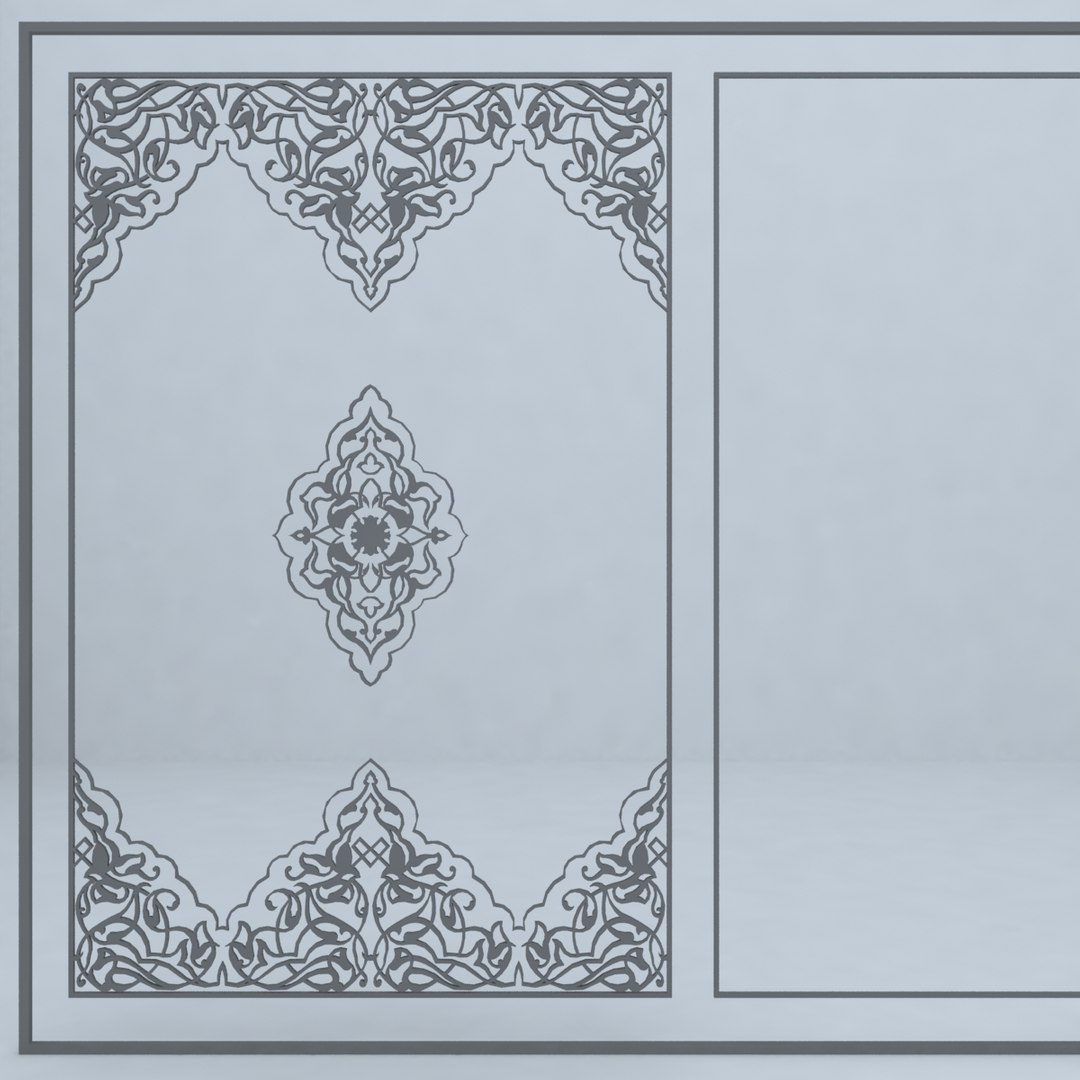 Free Pattern Architecture 3d Model