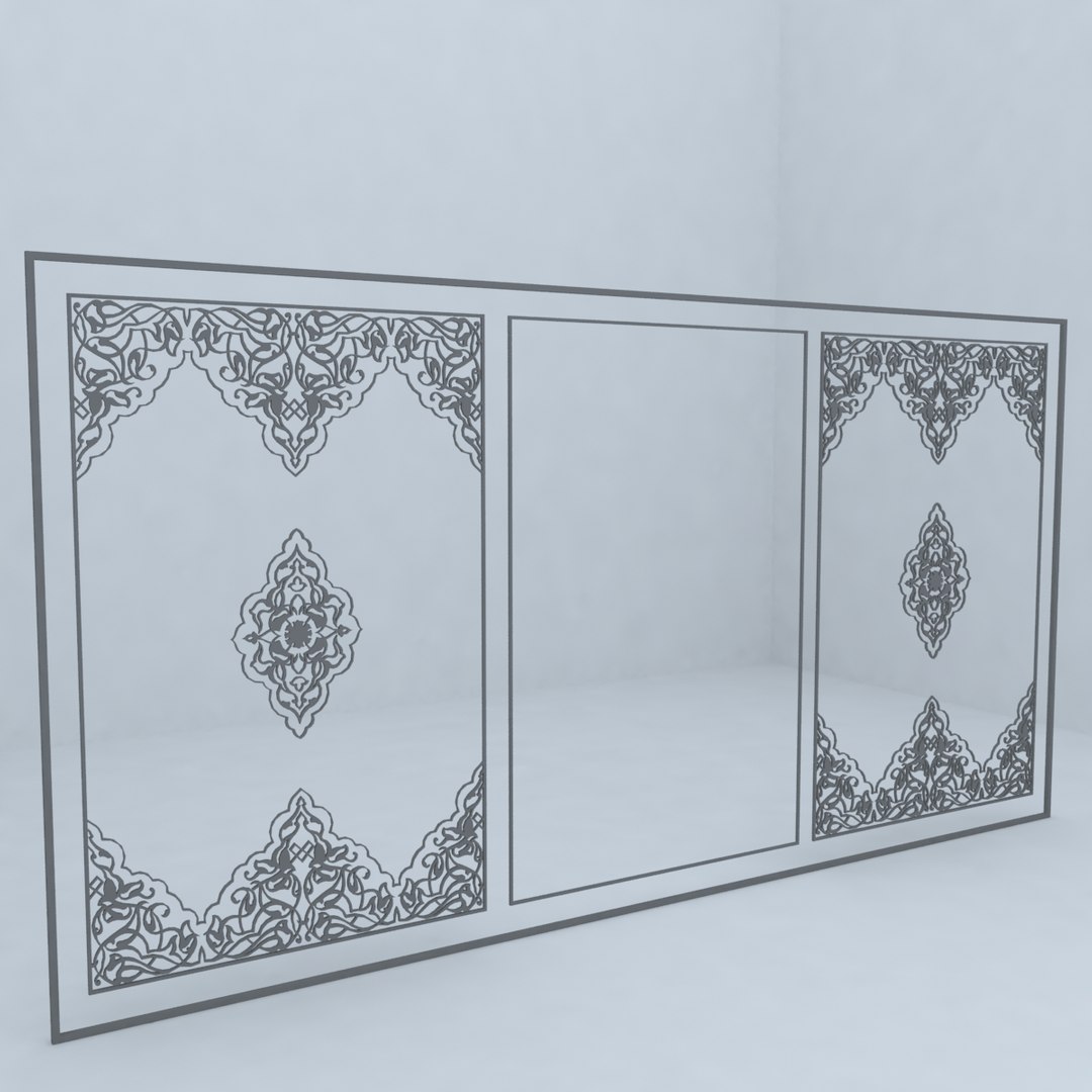 Free Pattern Architecture 3d Model