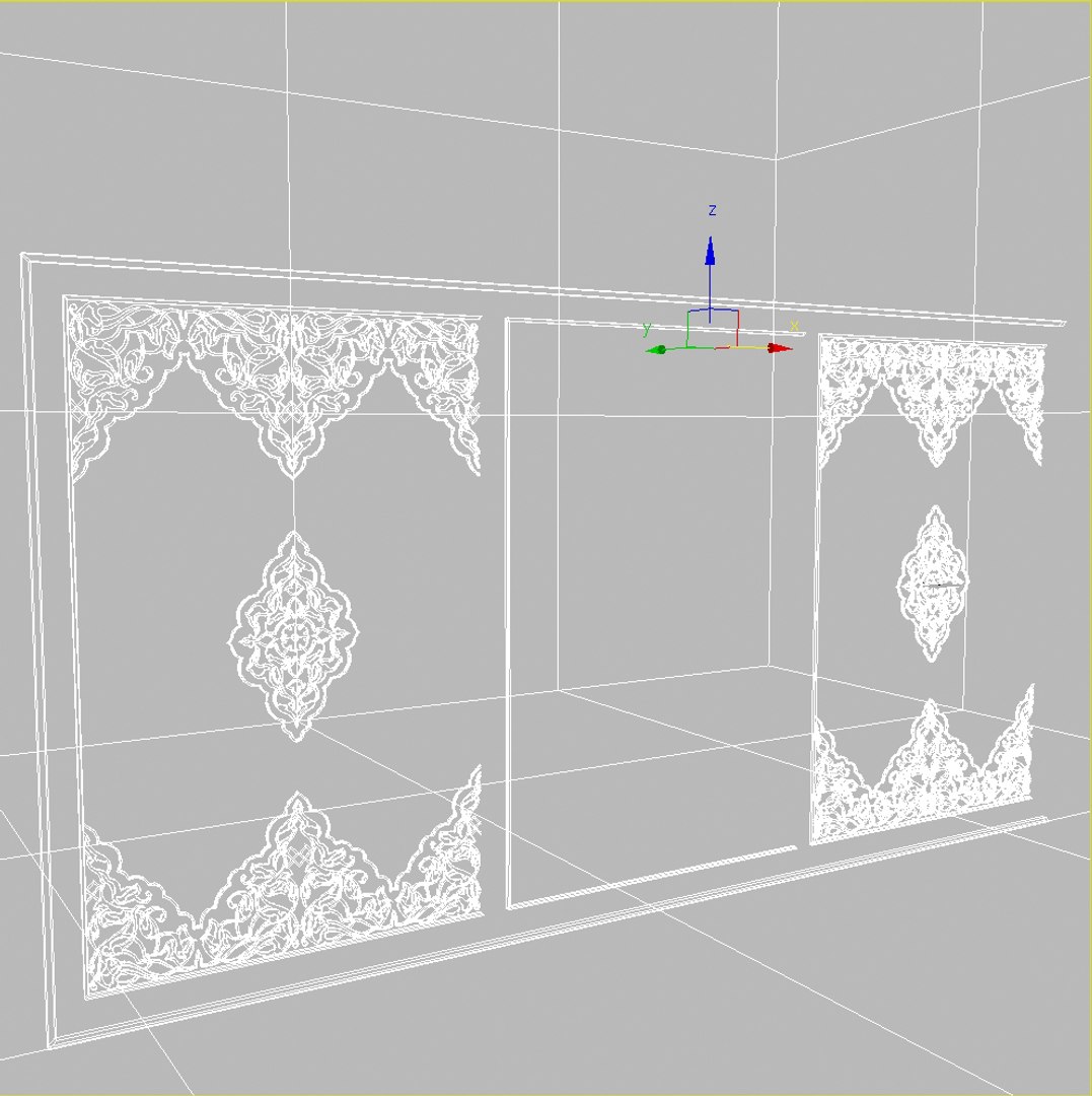Free Pattern Architecture 3d Model
