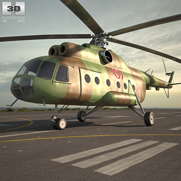 Mil Mi-8 3D Models for Download | TurboSquid