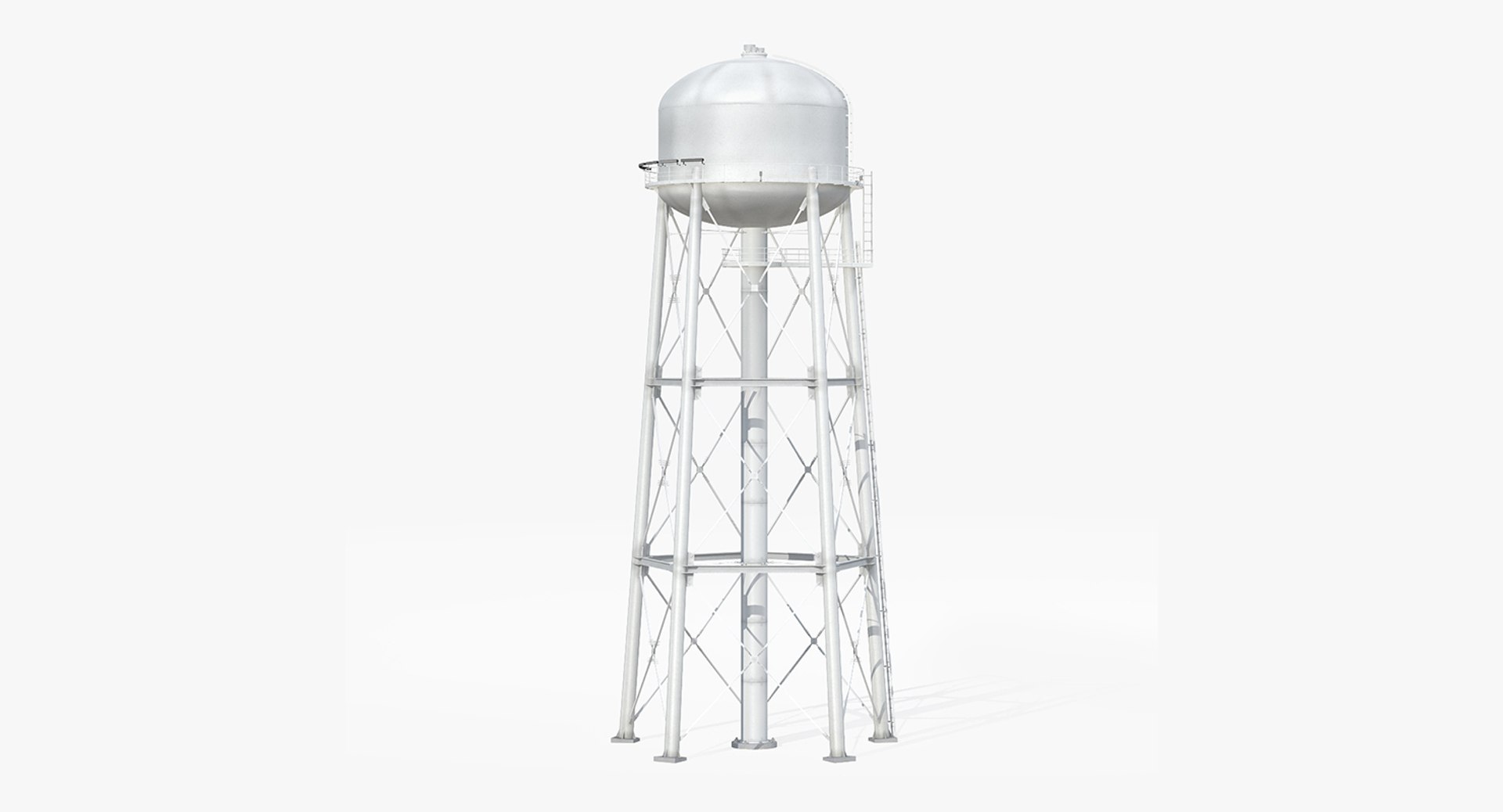 3D model water towers - TurboSquid 1418919
