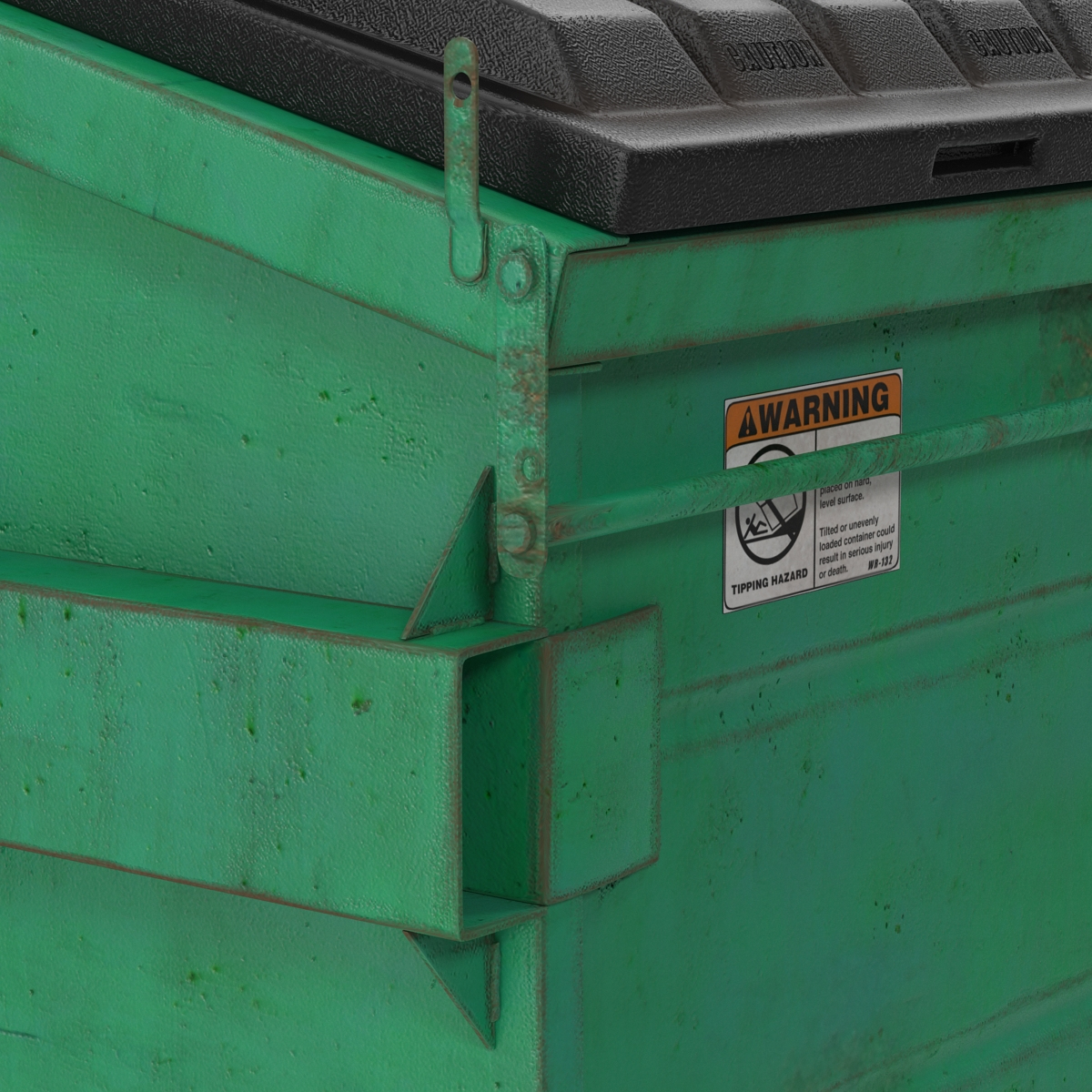 dumpster realistic 3d model
