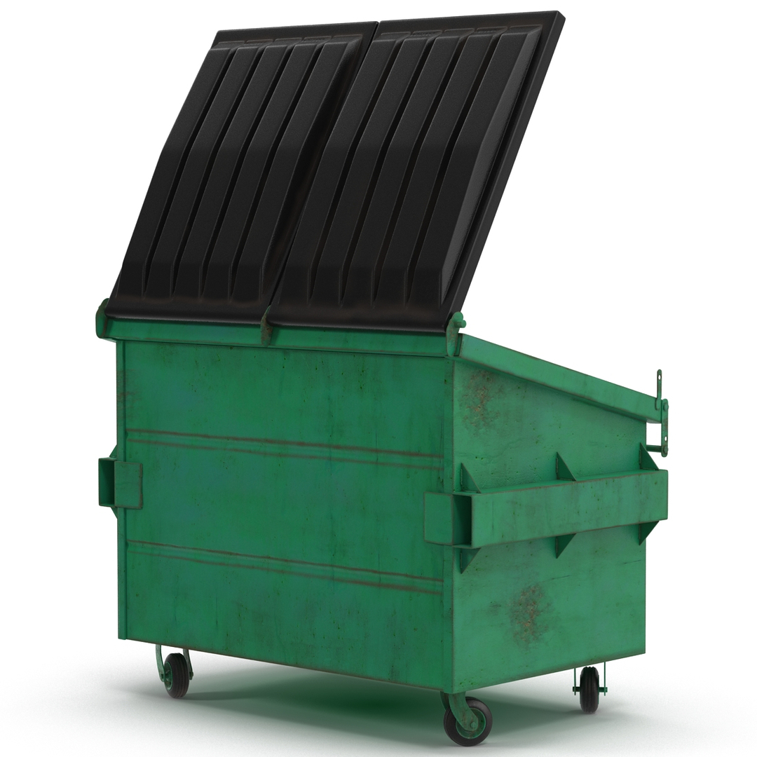dumpster realistic 3d model