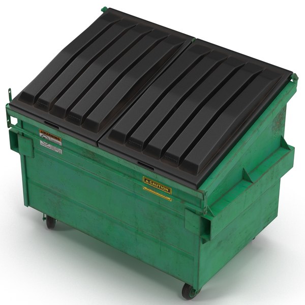 dumpster realistic 3d model